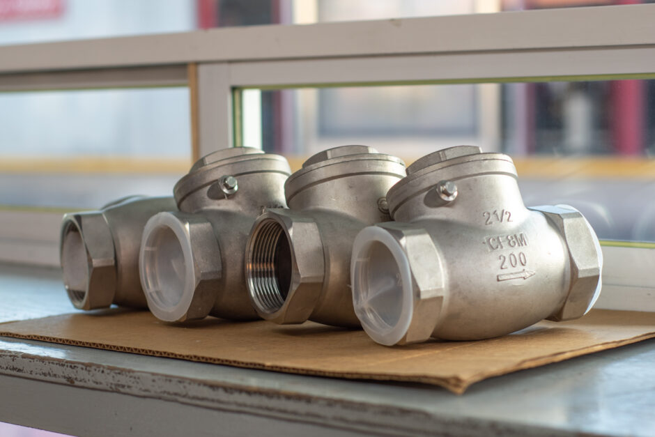 Válvula Swing Check Columpio de Acero Inoxidable Roscada 200WOG de 2-1/2″ – Mostrador VALCO ...