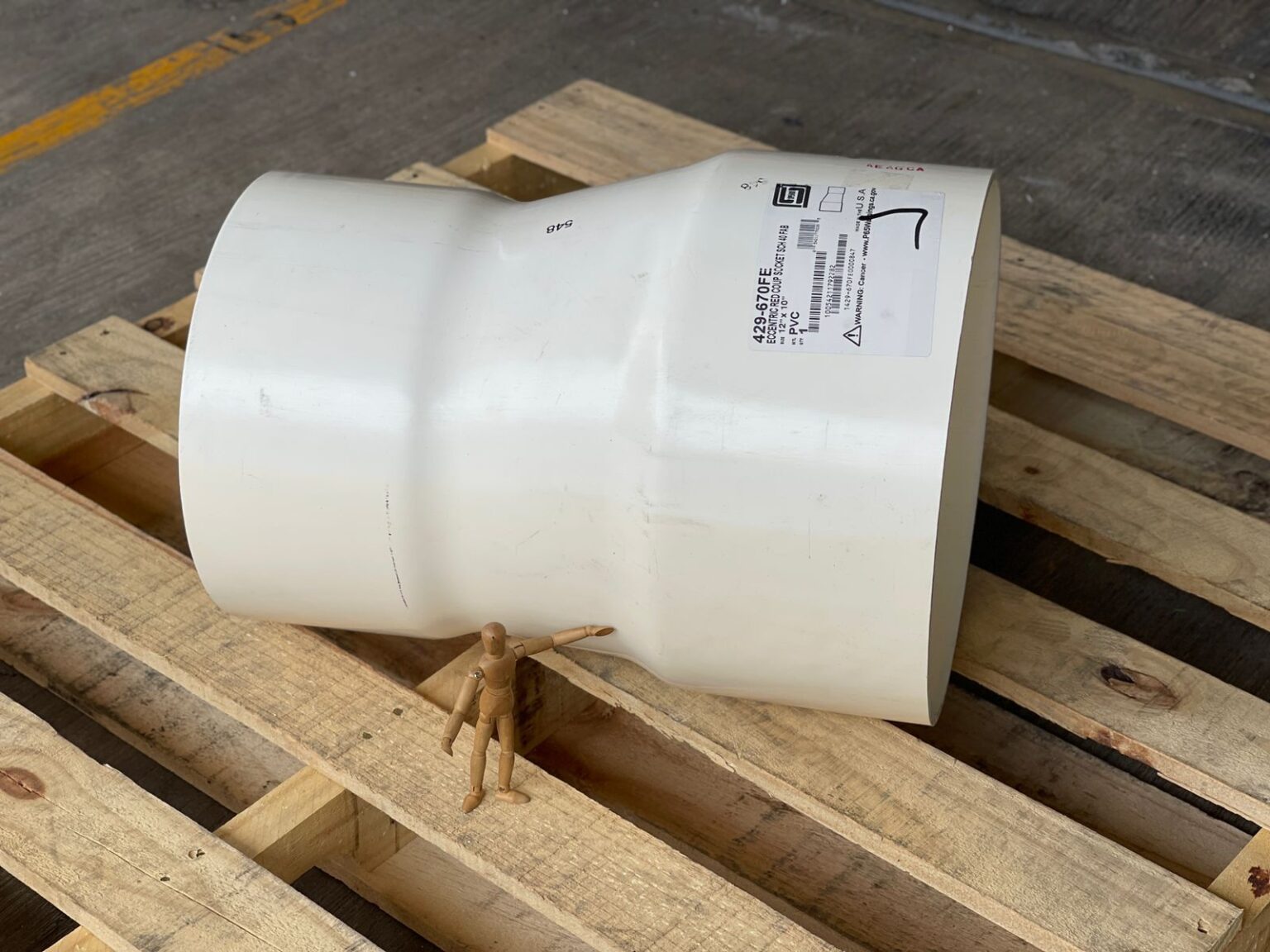 429-670FE Reducción Campana Excéntrica PVC Cédula 40 Cementar 12 X 10″ de Spears® – Mostrador ...