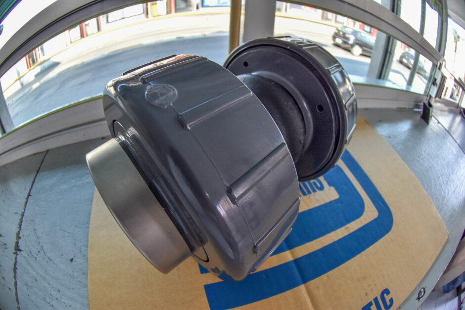 EJ01-025SR Junta de Expansión en PVC con Fuelle de Elastómero (Neopreno) de Spears® extremos ...