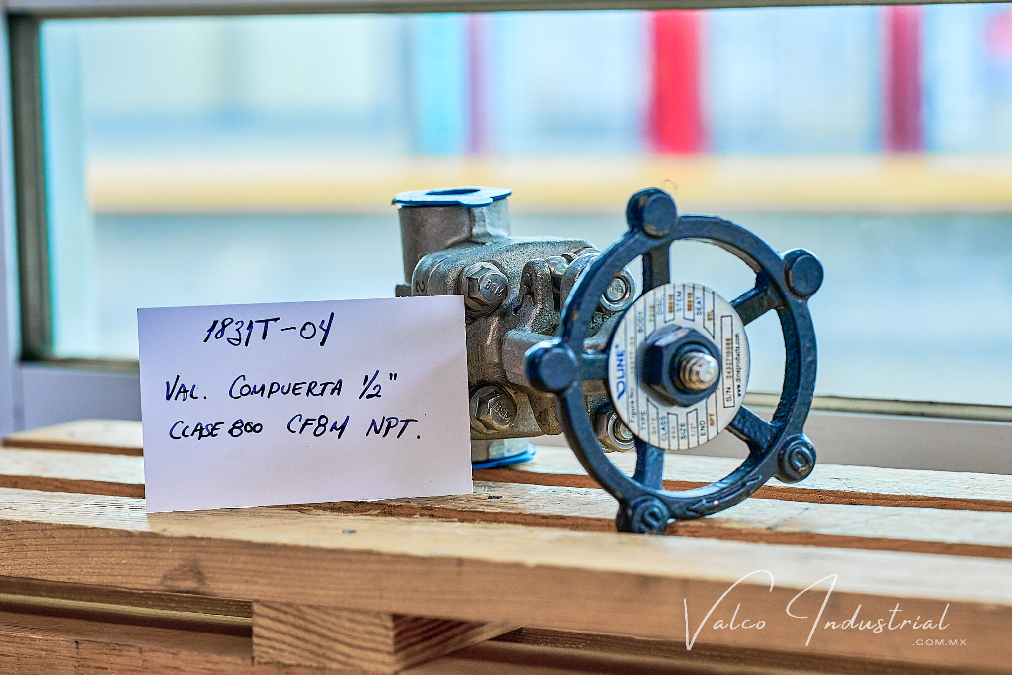 1831T-04 Válvula Compuerta Forjada en Acero Inoxidable Roscada Clase 800 de 1/2″ – Mostrador ...