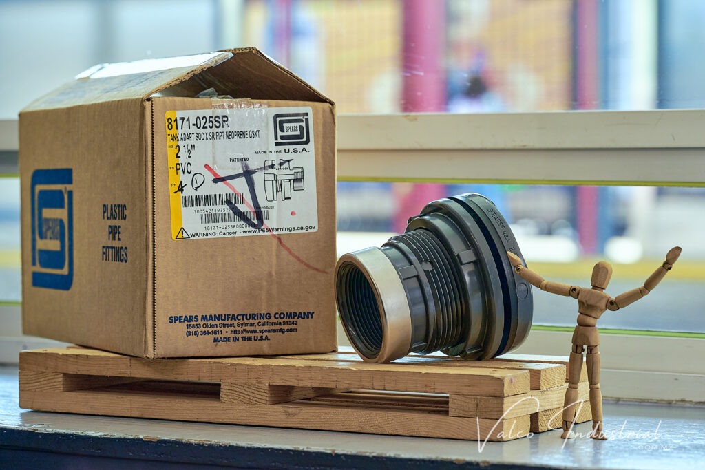 8171-025SR Adaptador Tanque PVC Cédula 80 Mixto SR Neopreno de Spears® en 2-1/2″ – Mostrador ...