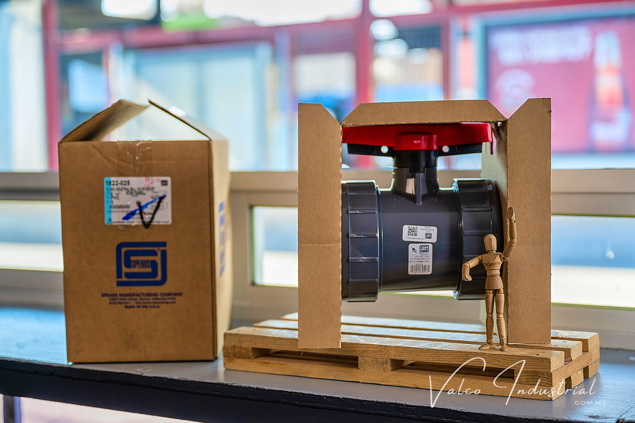 1822-025 VAL ESFERA PVC IND TU2K CTAR EPDM 64MM – Mostrador VALCO INDUSTRIAL