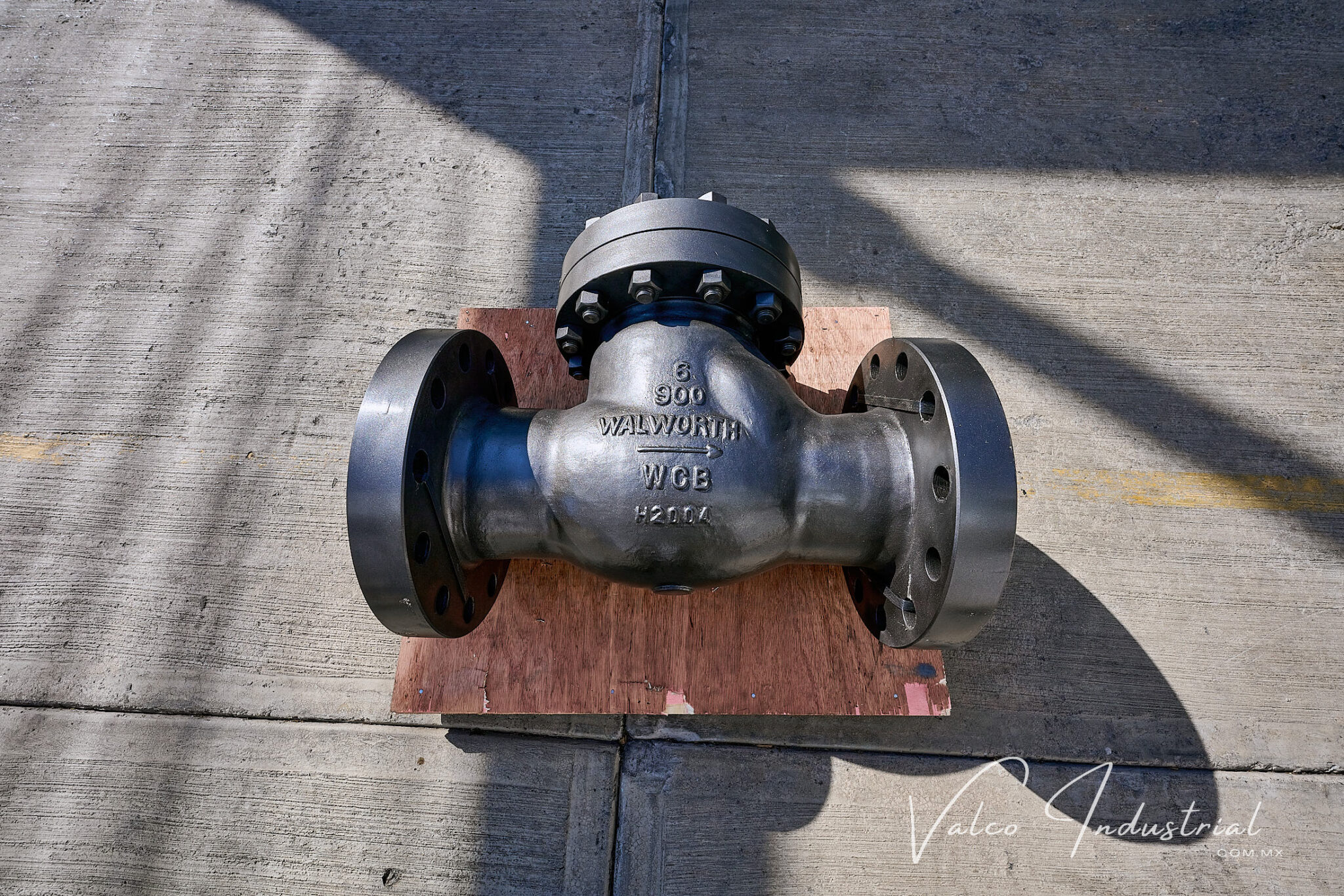 5353RF-060 Válvula Check Columpio de Acero Fundido Walworth 5353RF Clase 900 de 6″ 152MM ...