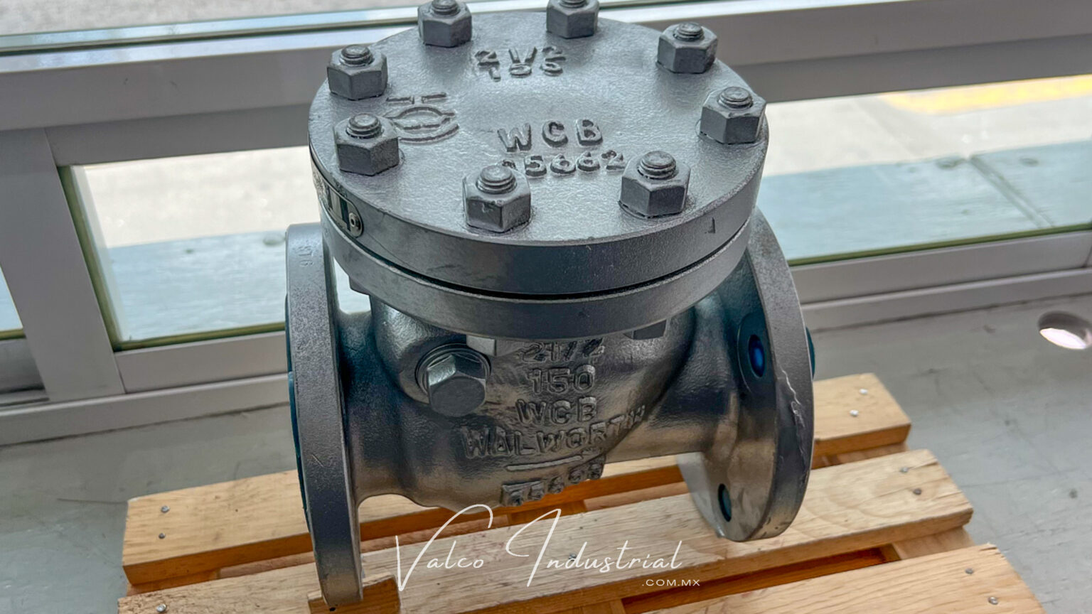 Válvula Check Columpio de Acero Fundido Walworth 5341RF Clase 150 de 2-1/2″ 64MM – Mostrador ...