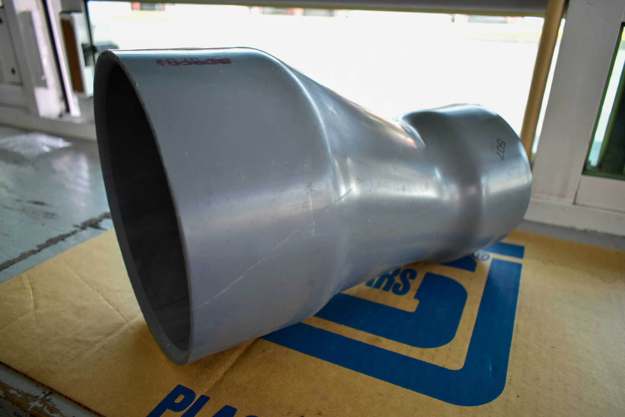 829-532FE Reducción Campana Excéntrica PVC Cédula 80 Cementar 6 X 4″ de Spears® – Mostrador ...