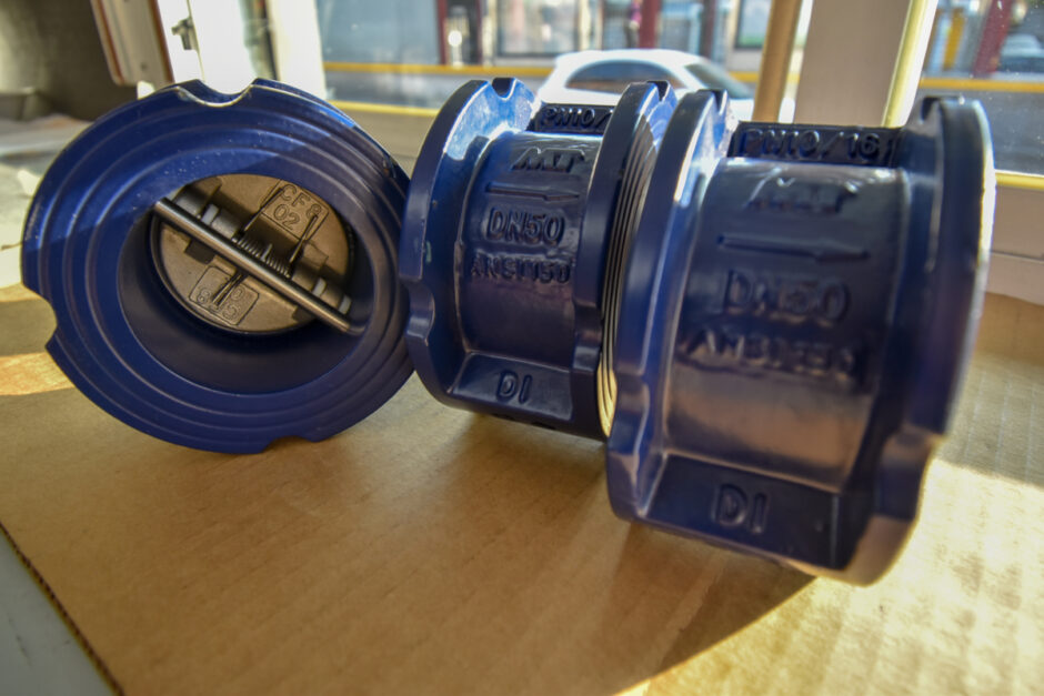 5116050 Válvula Duo Check de 125-150# Hierro/Inoxidable de 2″ 51MM ...