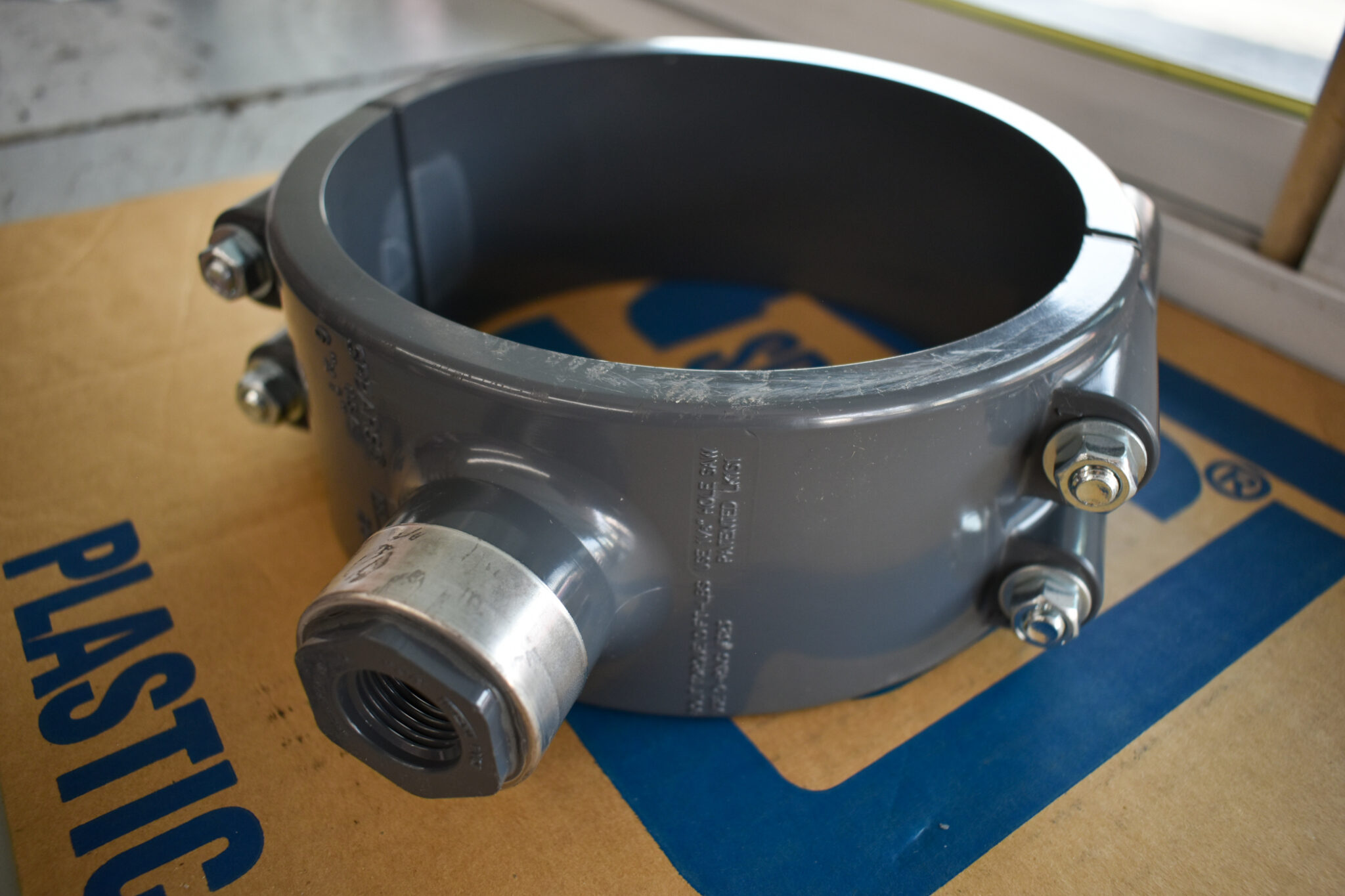 867-523SR Hidrotoma de PVC Cédula 80 de Spears® EPDM con salida roscada ...