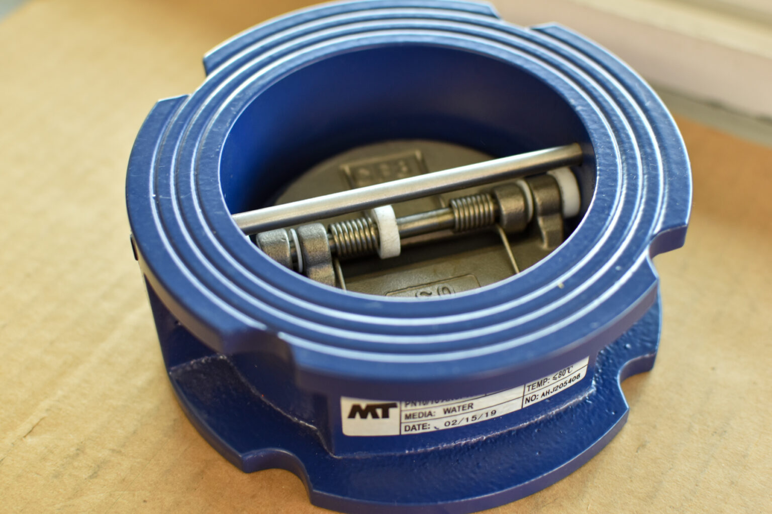 5116080 Válvula Duo Check de 125-150# Hierro/Inoxidable de 3″ 75MM ...