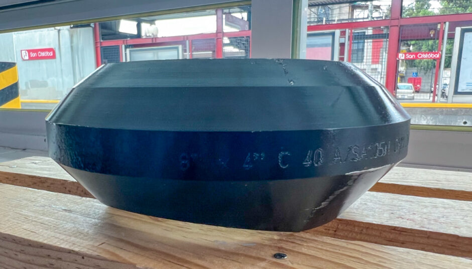 Weldolet de Acero al Carbón 8 X 4″ Cédula 40 ASTM A105 SA105N MSS-SP-97 ...