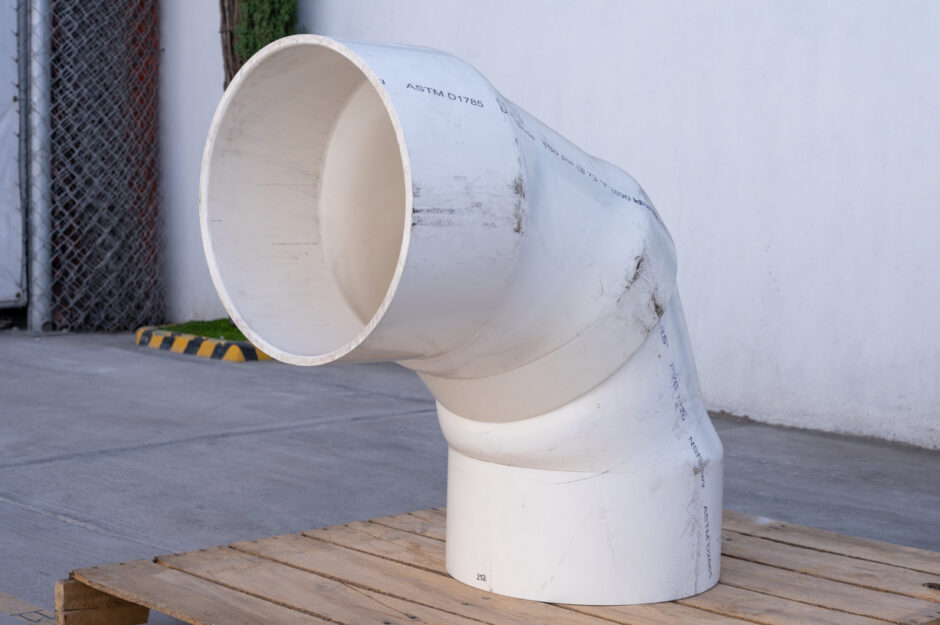 406-160F CODO PVC C40 FABRICADO CEMENTAR 90º X 16″. PVC Fabricated ...