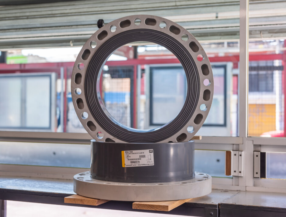 854-160 Brida PVC Van Stone Cementar Cédula 80 Movible Clase 150 16″ de ...