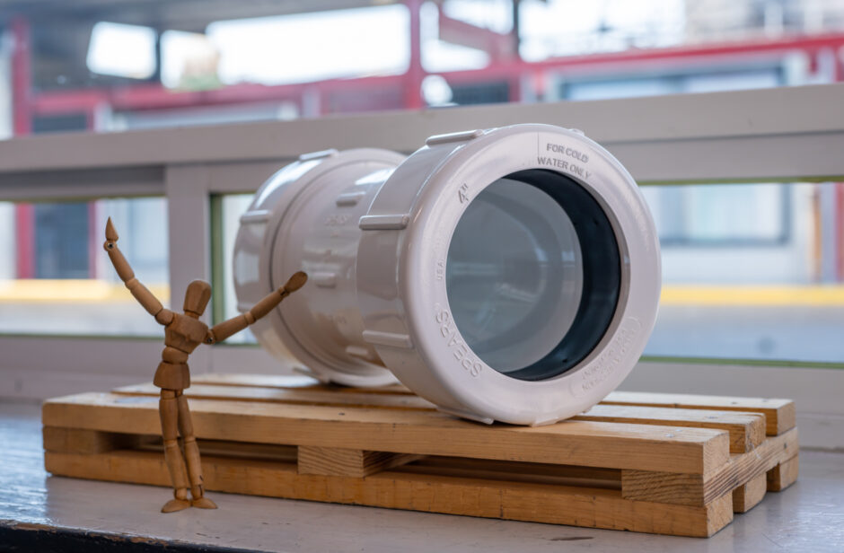 S110-40 COPLE COMPRESION PVC C40 SPEARS 4″. Compression Couplings & Nut ...