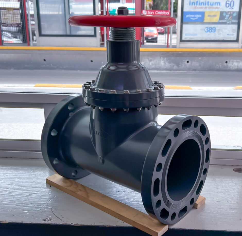 6023-060 Válvula Globo Bridada PVC EPDM Spears 6″ – Mostrador VALCO INDUSTRIAL