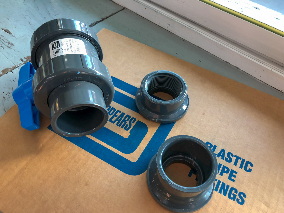 8829-015 Válvula de Esfera Utility TU2K True Union 2000 de Spears® EPDM ...