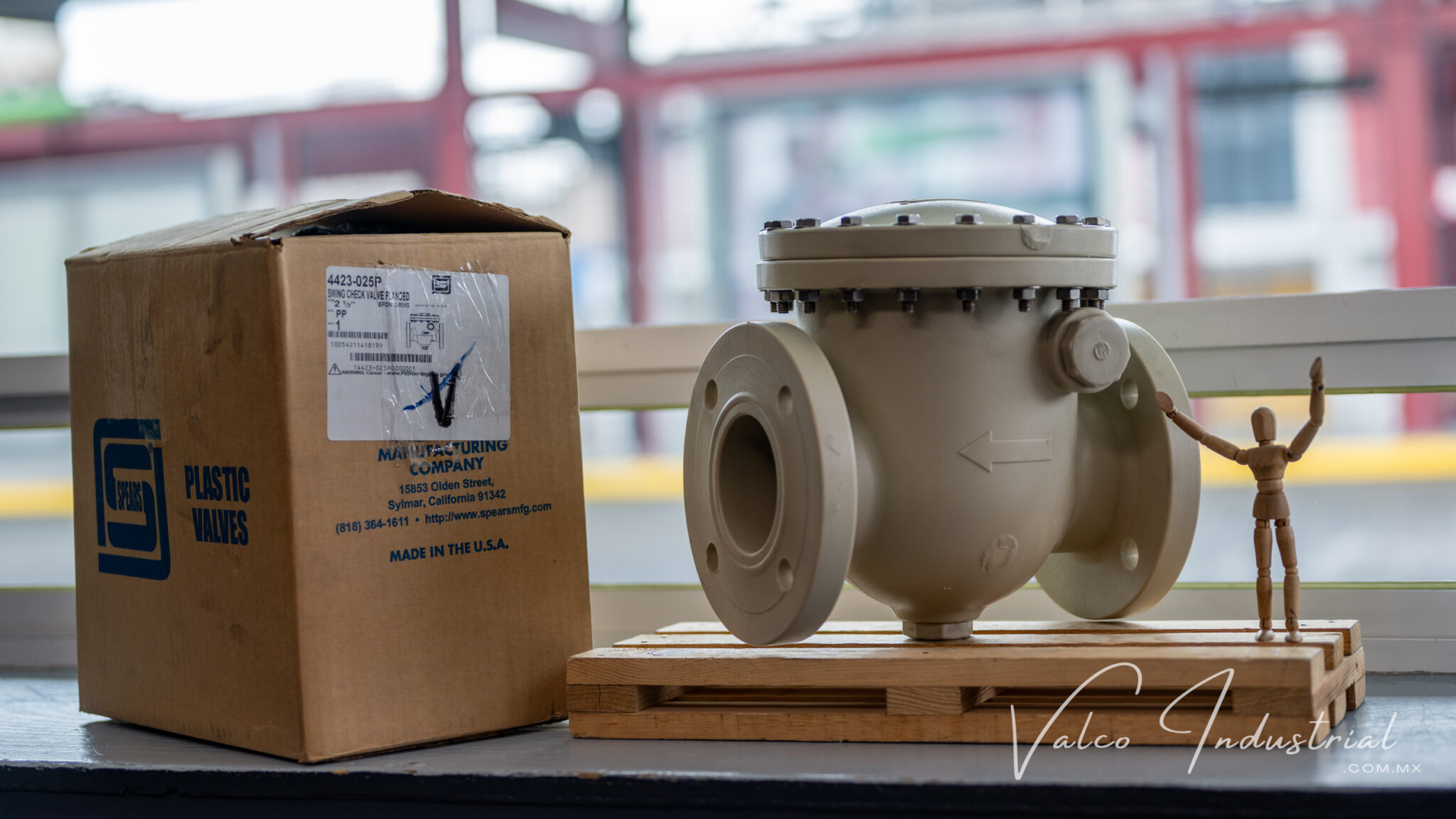 4423-025P Swing Check Bridado EPDM Polipropileno Bridado en 2-1/2″ de ...