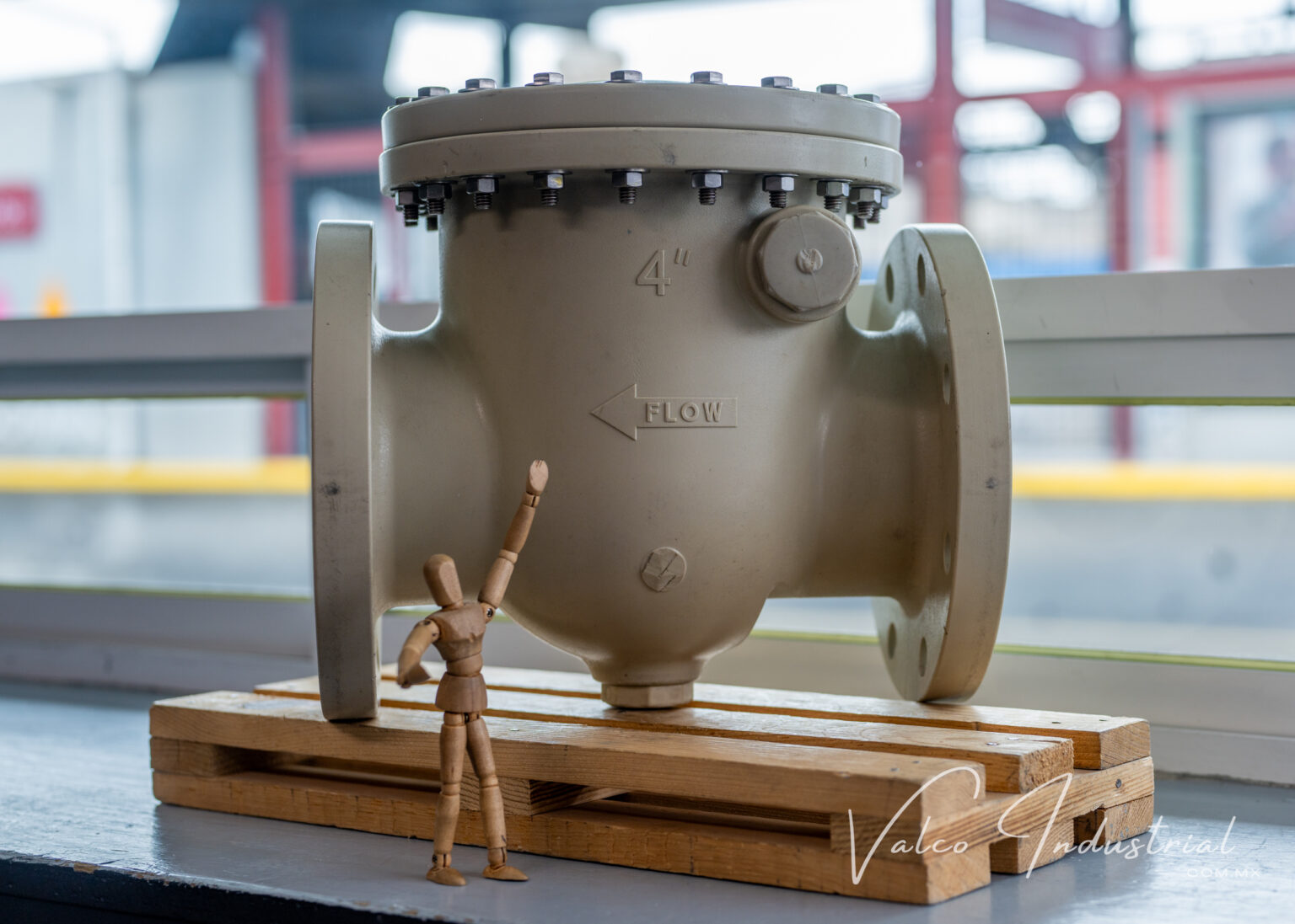 4423-040P Swing Check Bridado EPDM Polipropileno Bridado en 4″ de ...