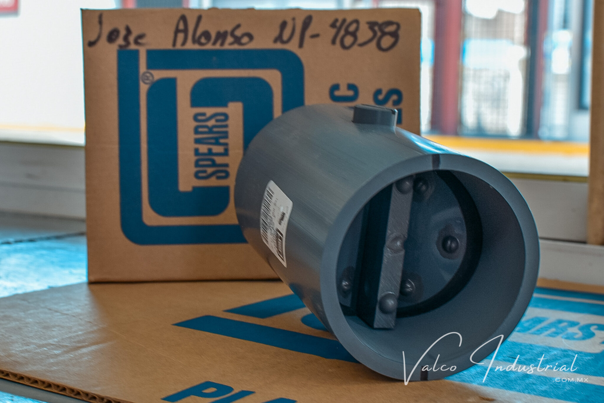 5427-030 Válvula Check Tipo Mariposa EPDM Extremos Espiga en PVC de ...