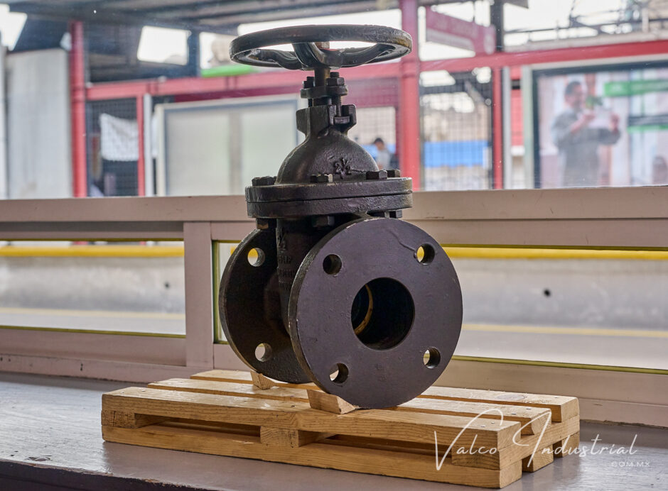 Válvula Compuerta Hierro/Bronce Walworth 719RF Vástago Fijo Bridada para 125# de 2-1/2 ...