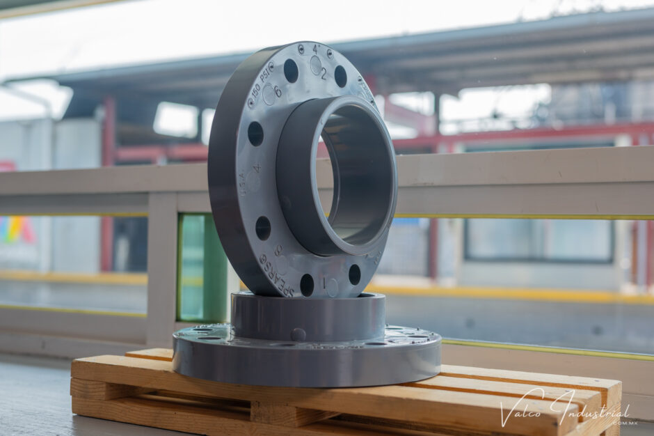 854-040C Brida CPVC Cédula 80 Van Stone Cementar Movible Clase 150 de 4 ...