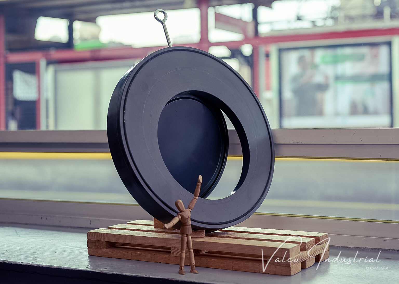 37057 Válvula Swing Check Tipo Clapeta Wafer Cepex® PVC C80 de 12 ...