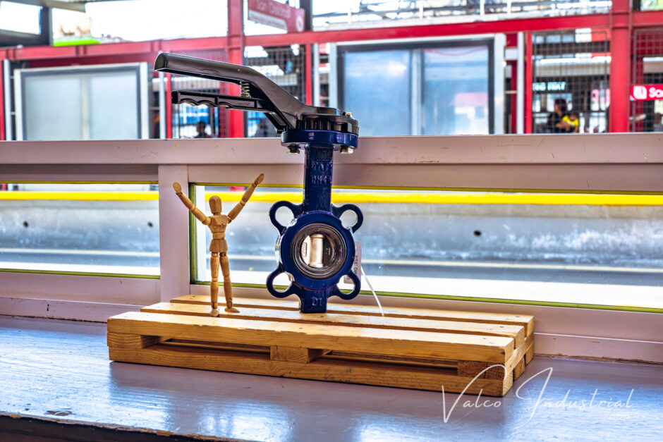 5114125 VT085D VALVULA MARIPOSA 5″ CON ACTUADOR NEUMÁTICO, VÁLVULA ...