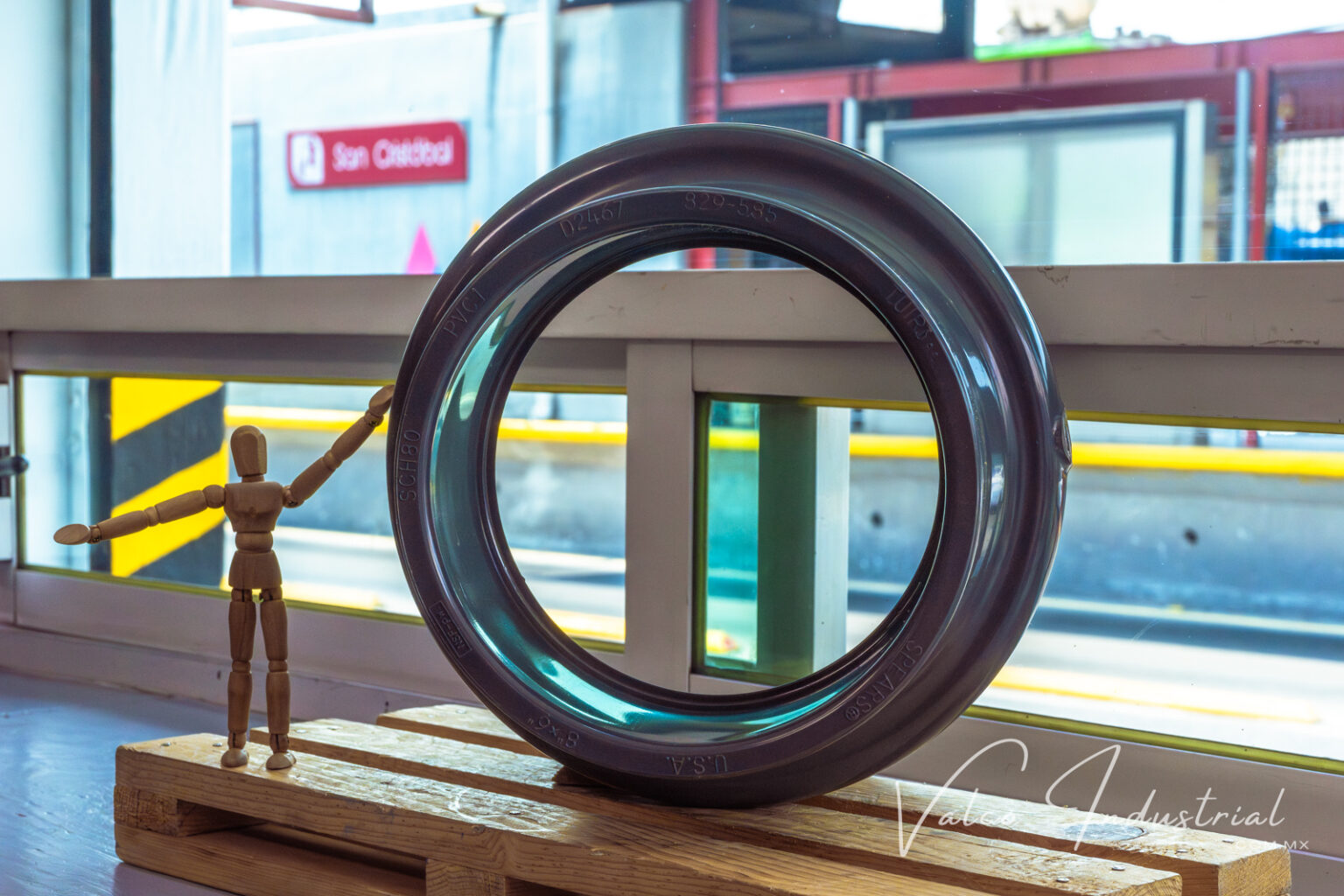 829-585 RED. CAMPANA PVC C80 CTAR 8 X 6″. PVC Molded Schedule 80 ...