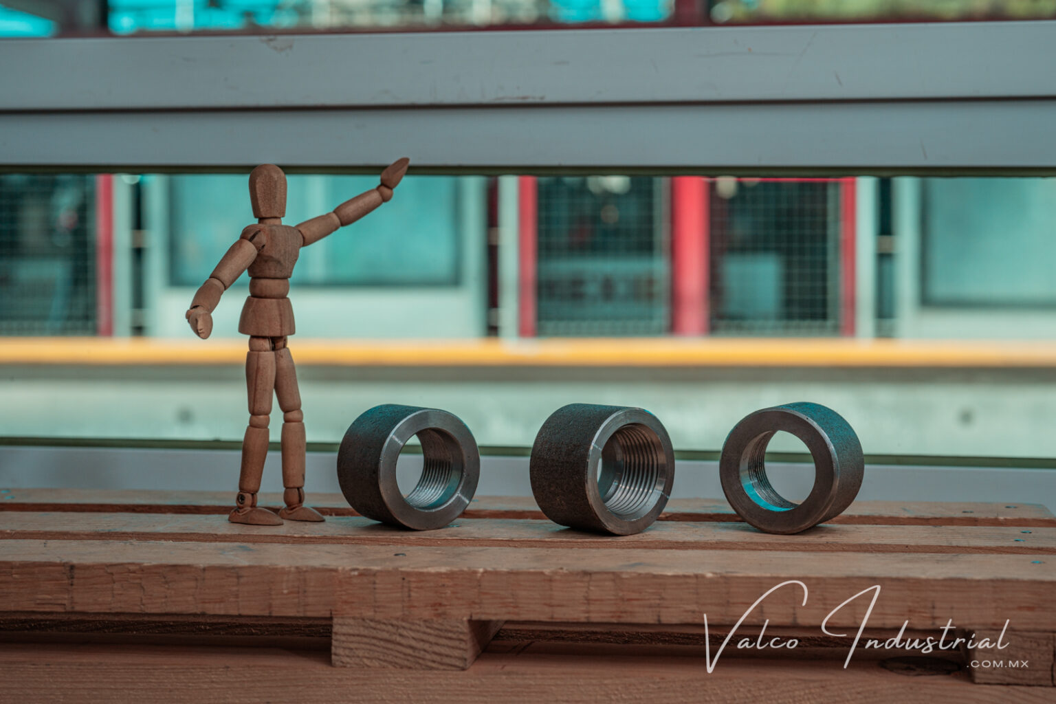 MEDIO COPLE A/F 3000# ROSC. 1″. FORGED STEEL FITTINGS 3M ASME SA-105N ...