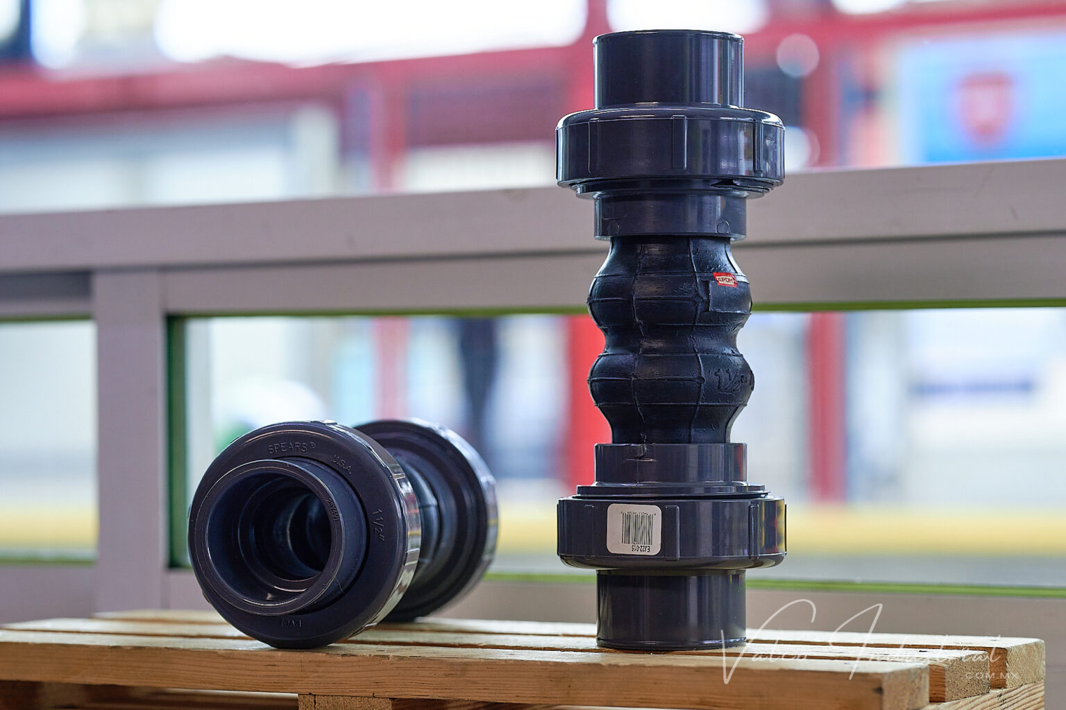 EJ22-015 Junta de Expansión en PVC con Fuelle Elastómero EPDM de Spears ...