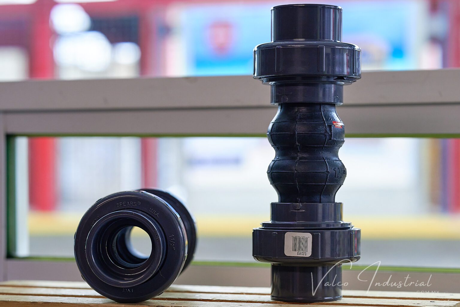 EJ22-015 Junta de Expansión en PVC con Fuelle Elastómero EPDM de Spears ...