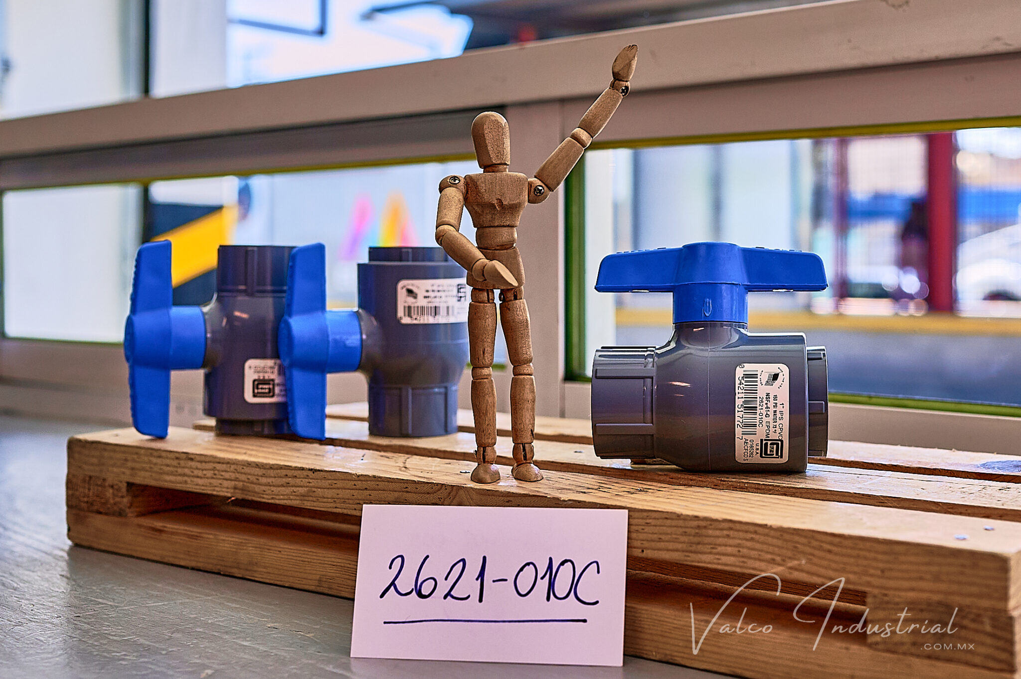 2621-010C Válvula de Esfera CPVC Utility de Spears® EPDM Roscada de 1 ...