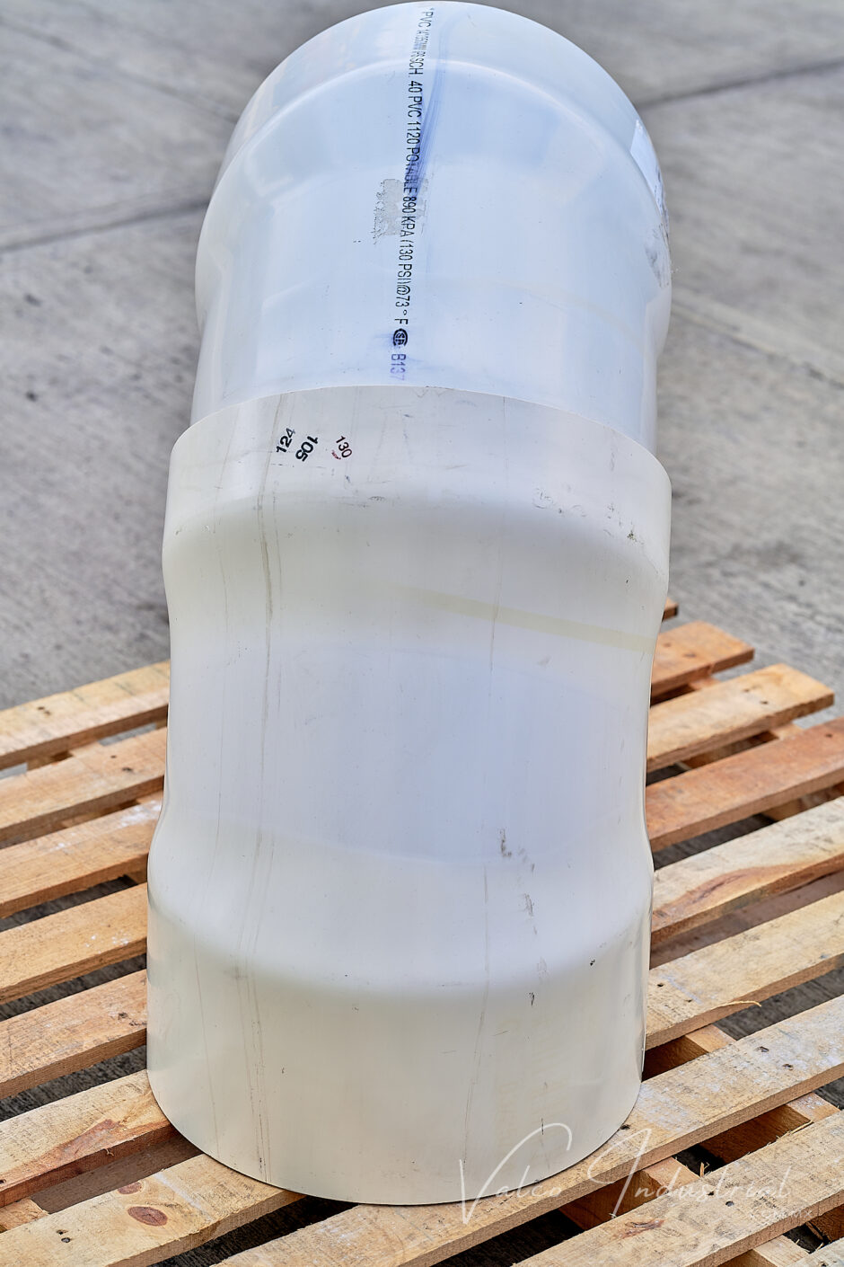 406-140F CODO PVC C40 FABRICADO CEMENTAR 90º X 14″. PVC Fabricated ...