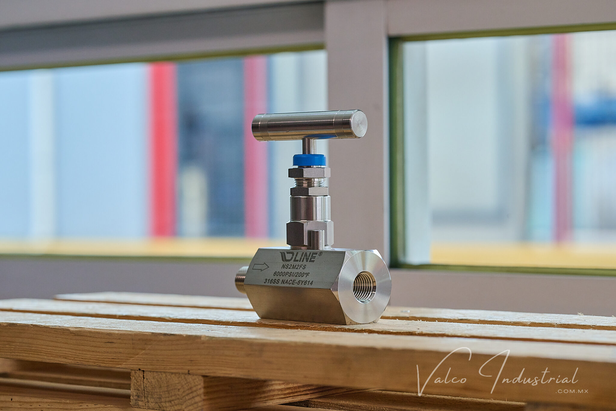 VÁLVULA DE AGUJA EN ACERO INOXIDABLE CF8M PARA 6000# ROSCA HEMBRA X ...