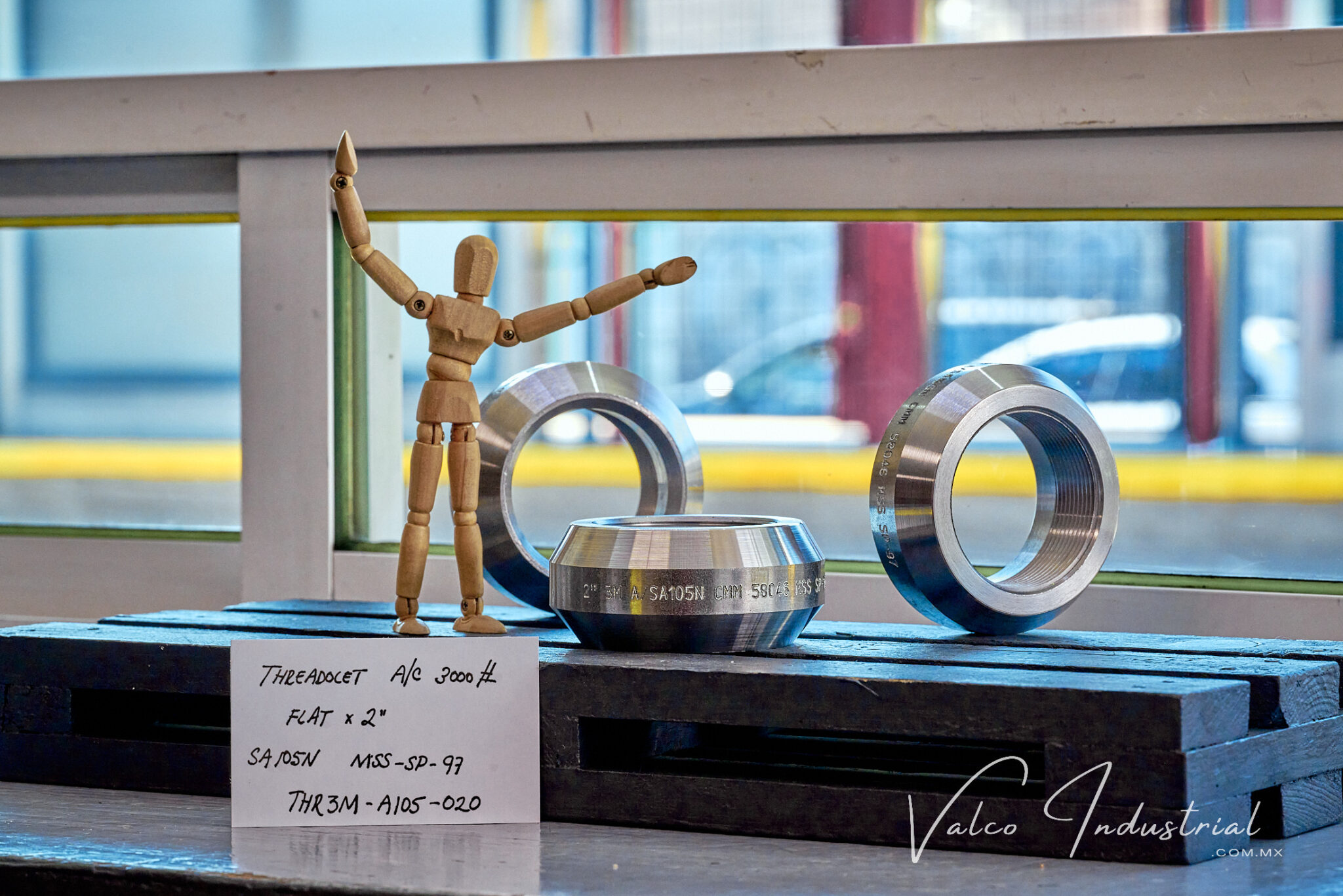 THR3M-A105-020 THREADOLET A/C 3000# (Flat/~) X 2″. ASTM A105/SA105N ...