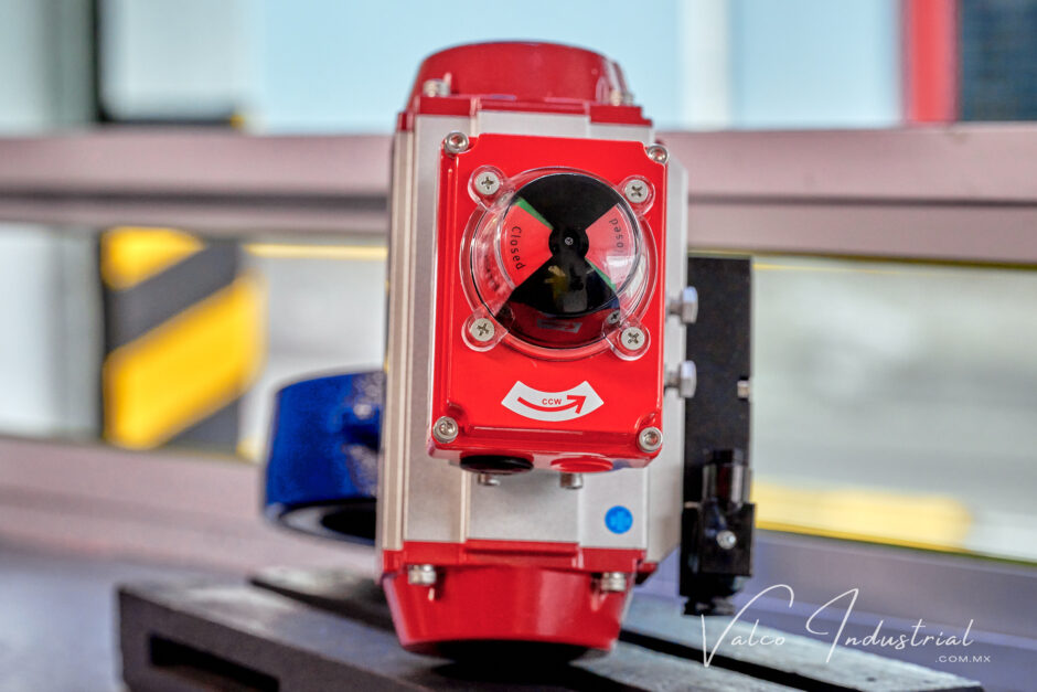 5114125 VT085D VALVULA MARIPOSA 5″ CON ACTUADOR NEUMÁTICO, VÁLVULA ...