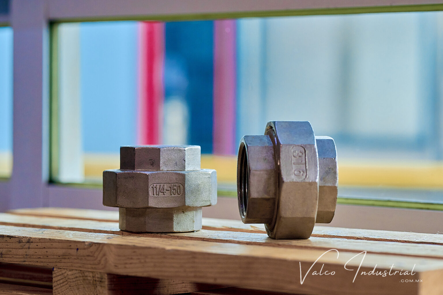 TUERCA UNION EN ACERO INOXIDABLE T316/L 150# ROSCADA 1-1/4″ 32MM ...