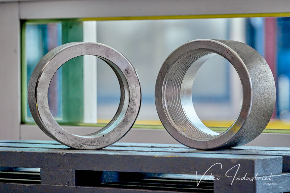 MEDIO COPLE A/F 3000# ROSC. 3″. FORGED STEEL FITTINGS 3M ASME SA-105N ...