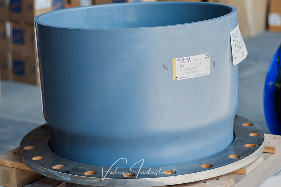 854-240FS Brida PVC Van Stone Cementar Movible Clase 150 con Anillo ...