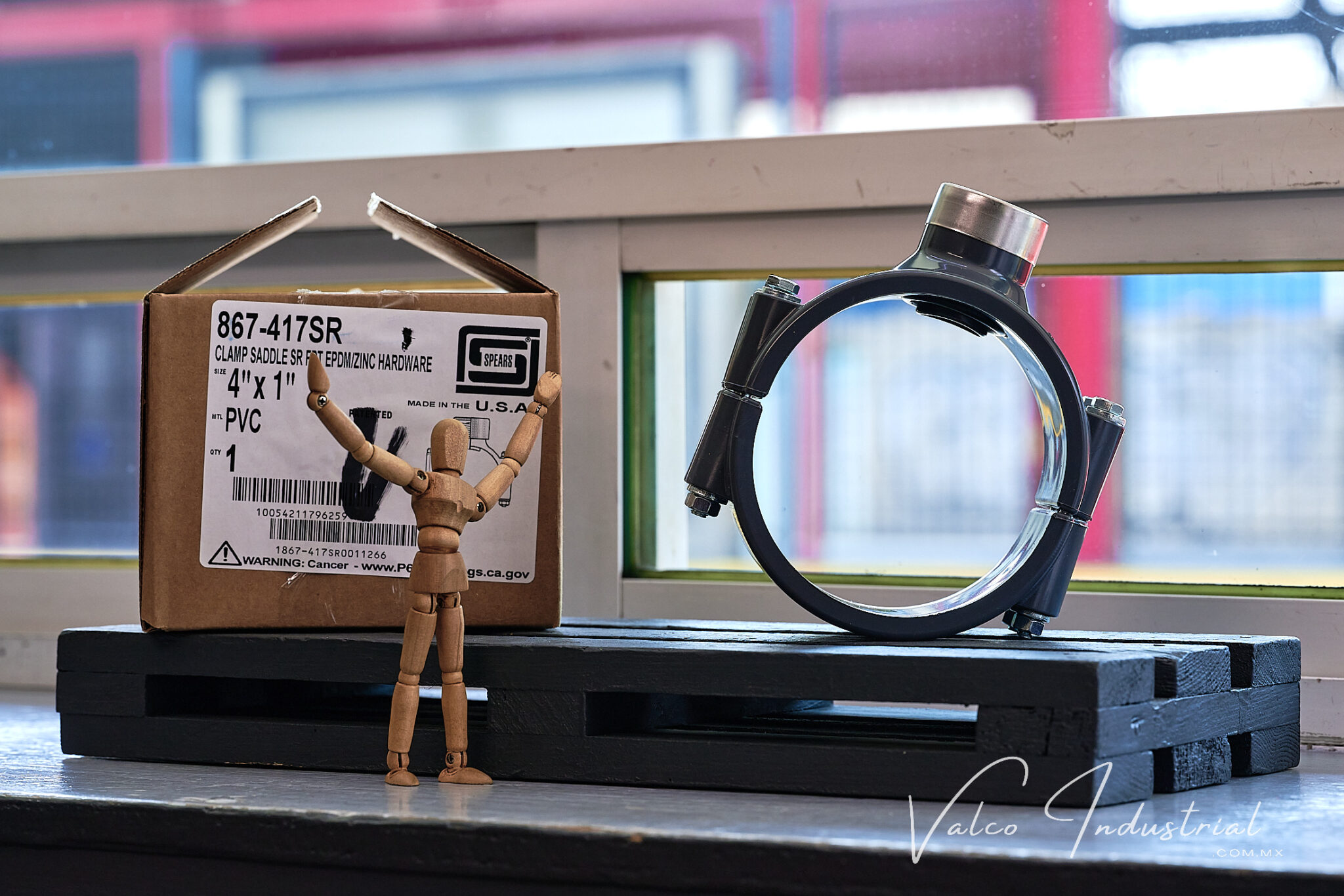 867-417SR Hidrotoma de PVC Cédula 80 de Spears® EPDM con salida roscada ...