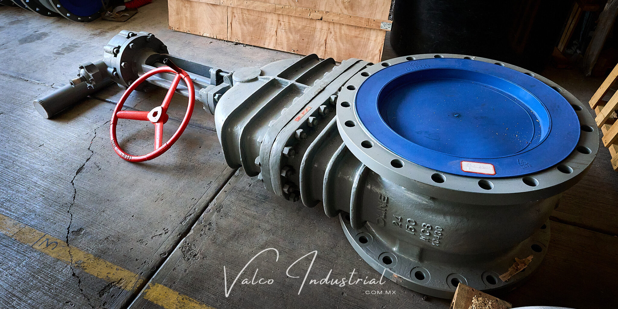 Válvula Compuerta Acero Fundido WCB 1118F Clase 150 RF de 24 ...