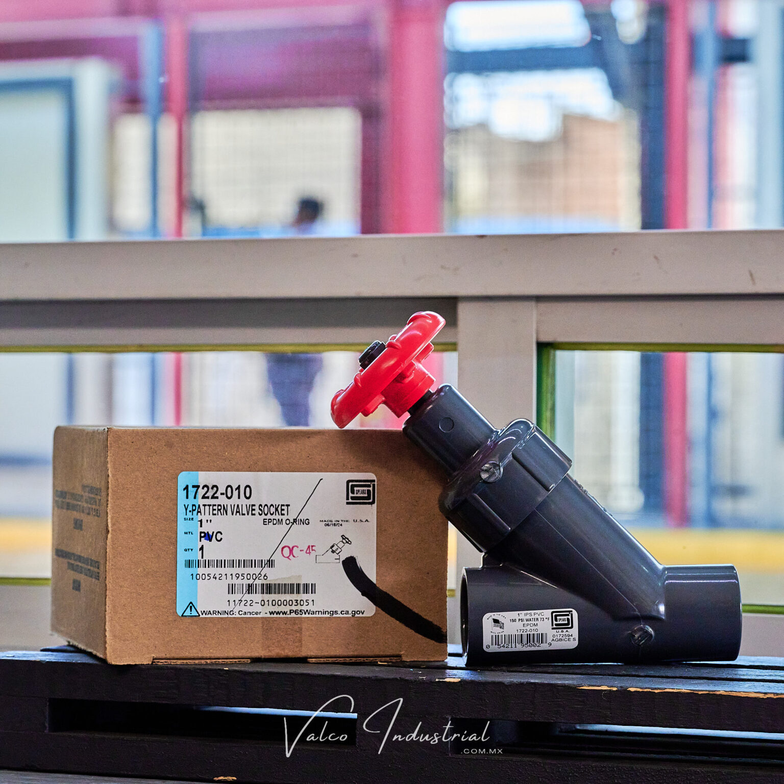 Válvula Y-Pattern en PVC Spears®️ EPDM Cementar de 1″ – Mostrador VALCO ...