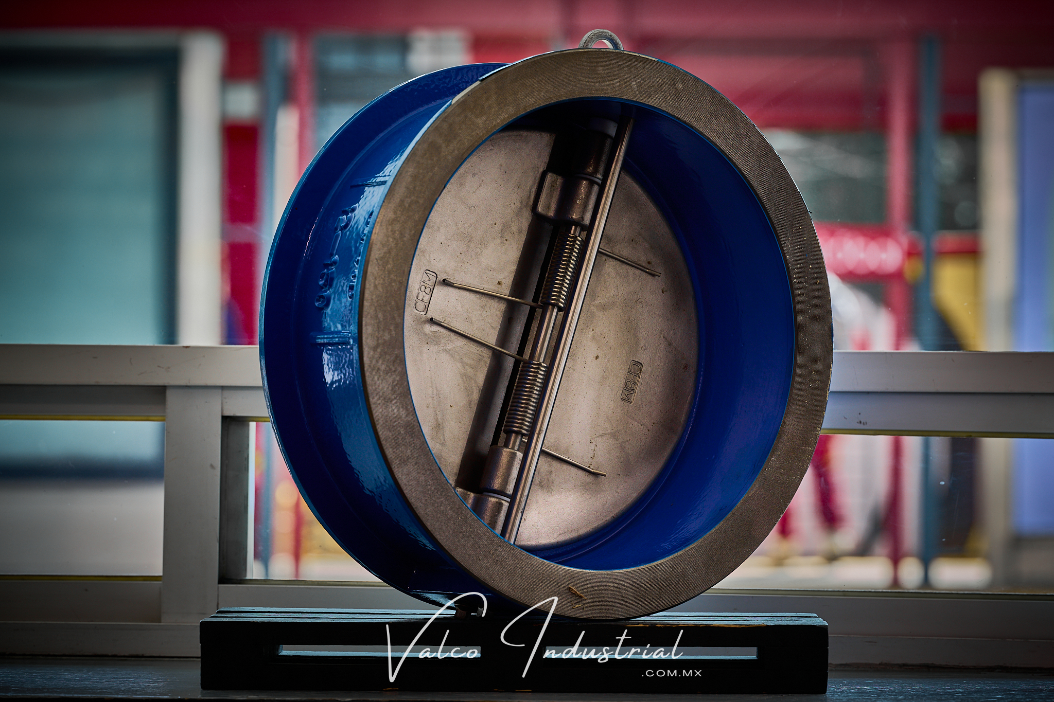 CV41B-DI-17 Válvula Duo Check de 150# Hierro/Inoxidable NBR de 10 ...