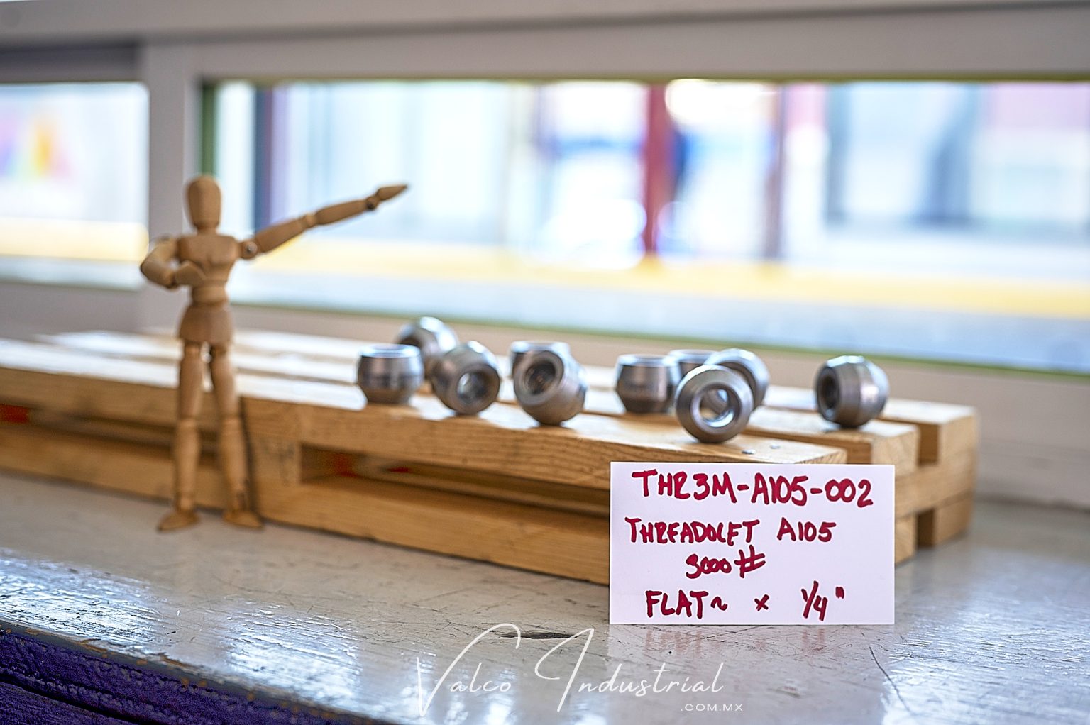 Threadolet de Acero al Carbón 3000# Flat X 13/8″ ASTM A105 SA105N MSS ...